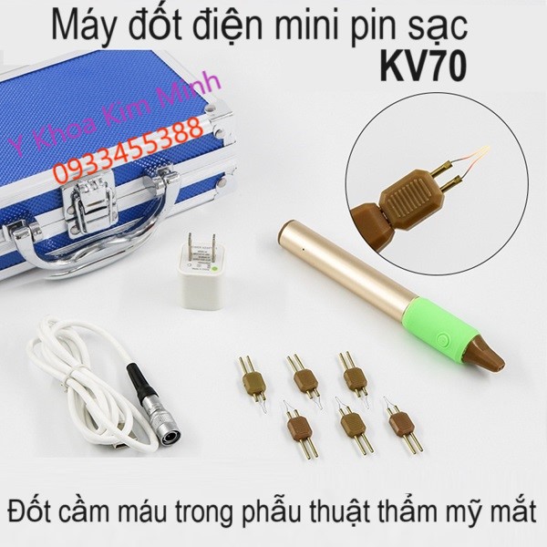 Máy đốt điện cầm máu mini KV70 | Y KHOA KIM MINH